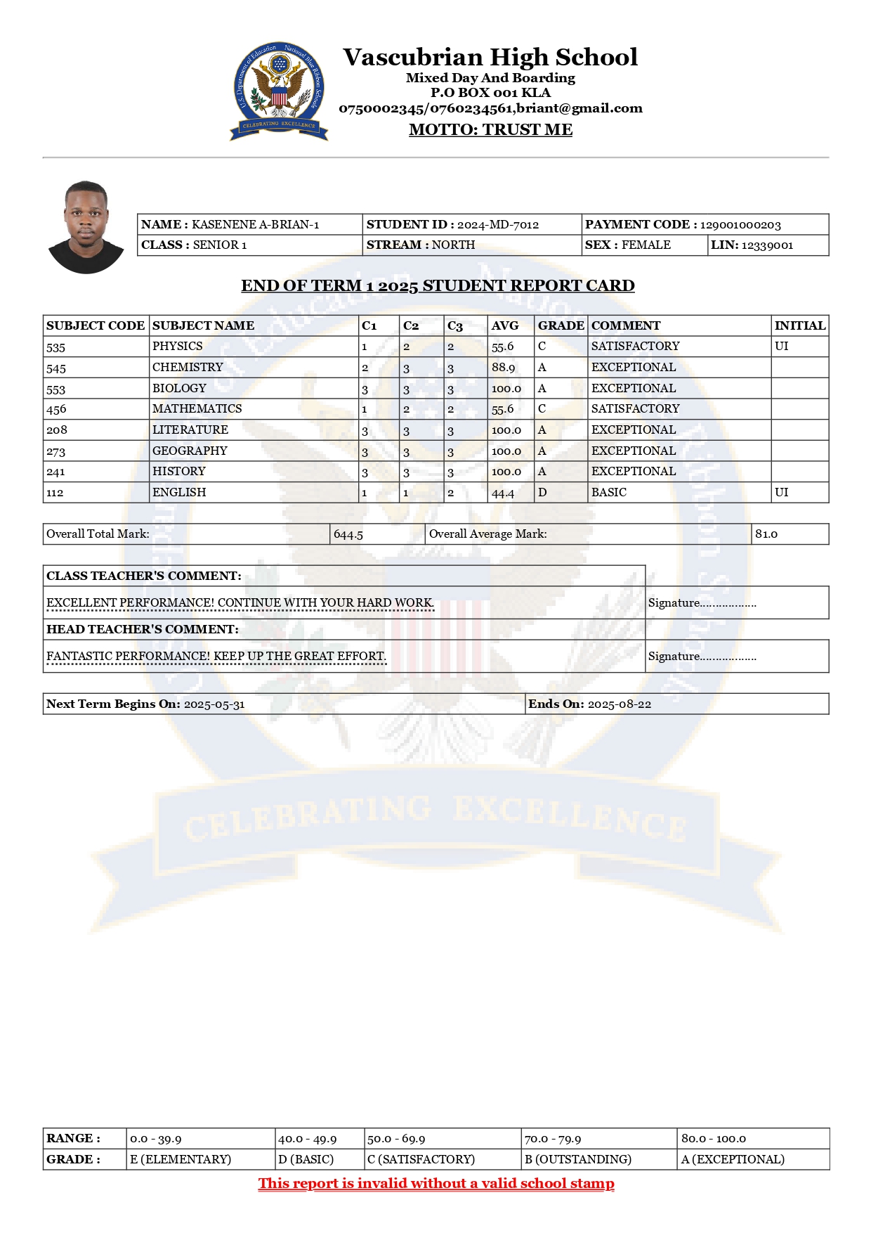 ShuleKeeper - Online School Management System with AI Insights